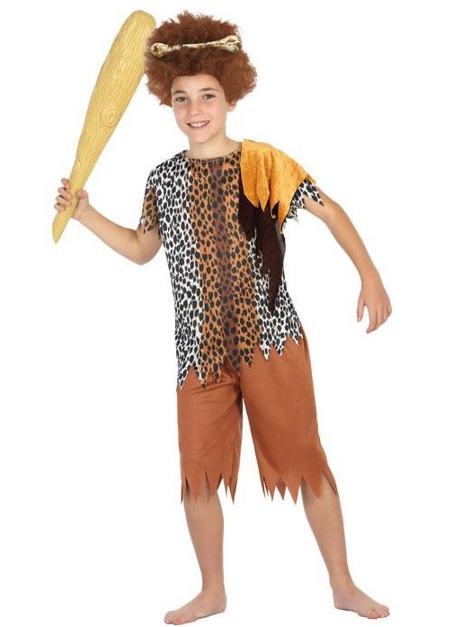 Oerman holbewoner kind kostuum