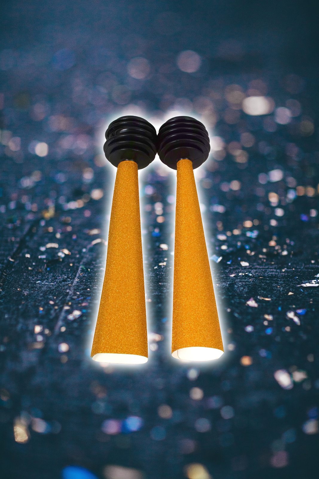 Party toeter 2 stuks goud